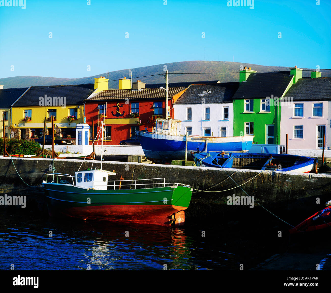 Co Kerry, Ring Of Kerry, Portmagee, Ireland Stock Photo - Alamy
