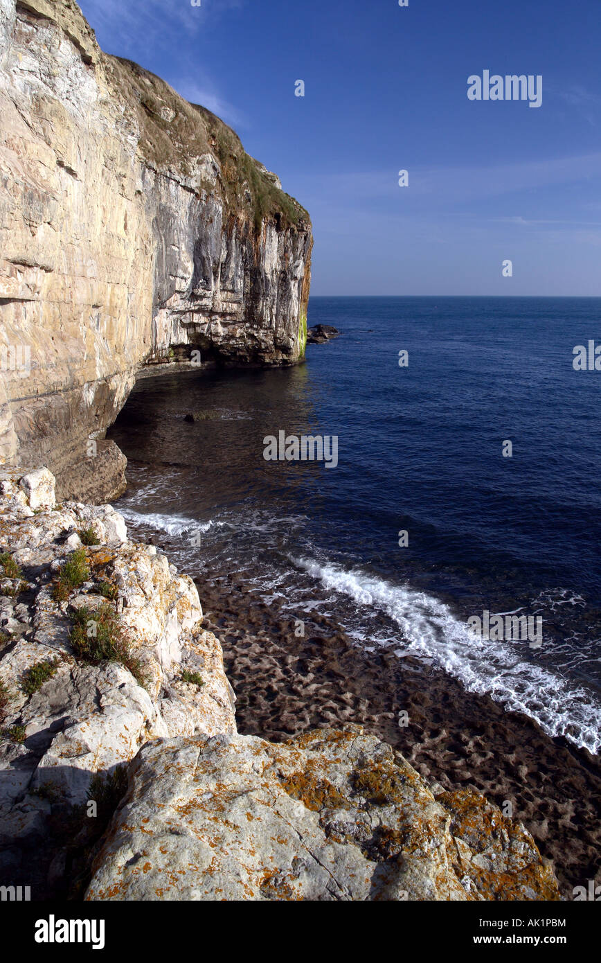 Dancing Ledge on the Dorset coast in England Stock Photo - Alamy