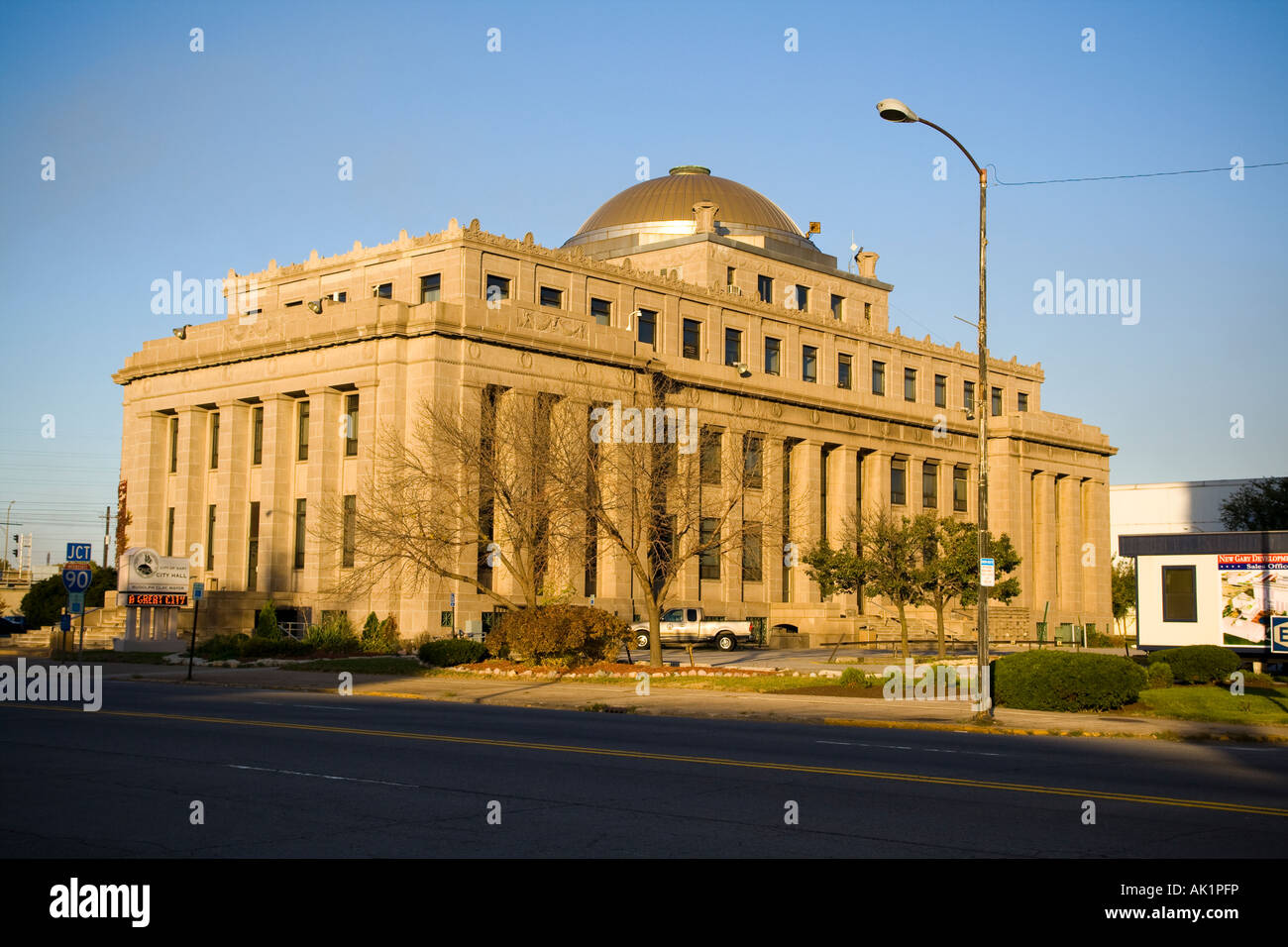 City Hall Gary Indiana Midwest building architecture IN downtown city ...