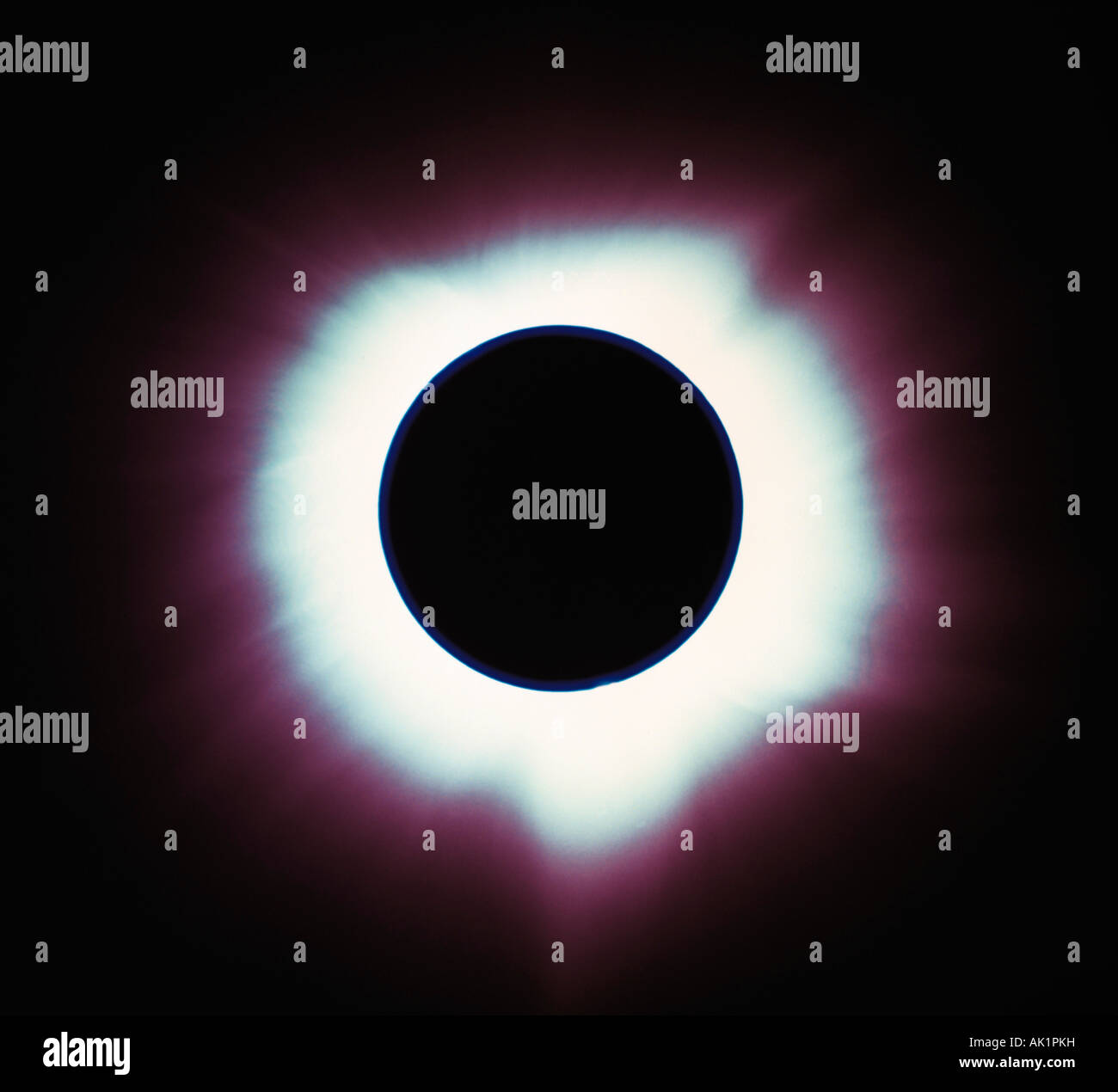 Space & astronomy. Solar eclipse Stock Photo - Alamy