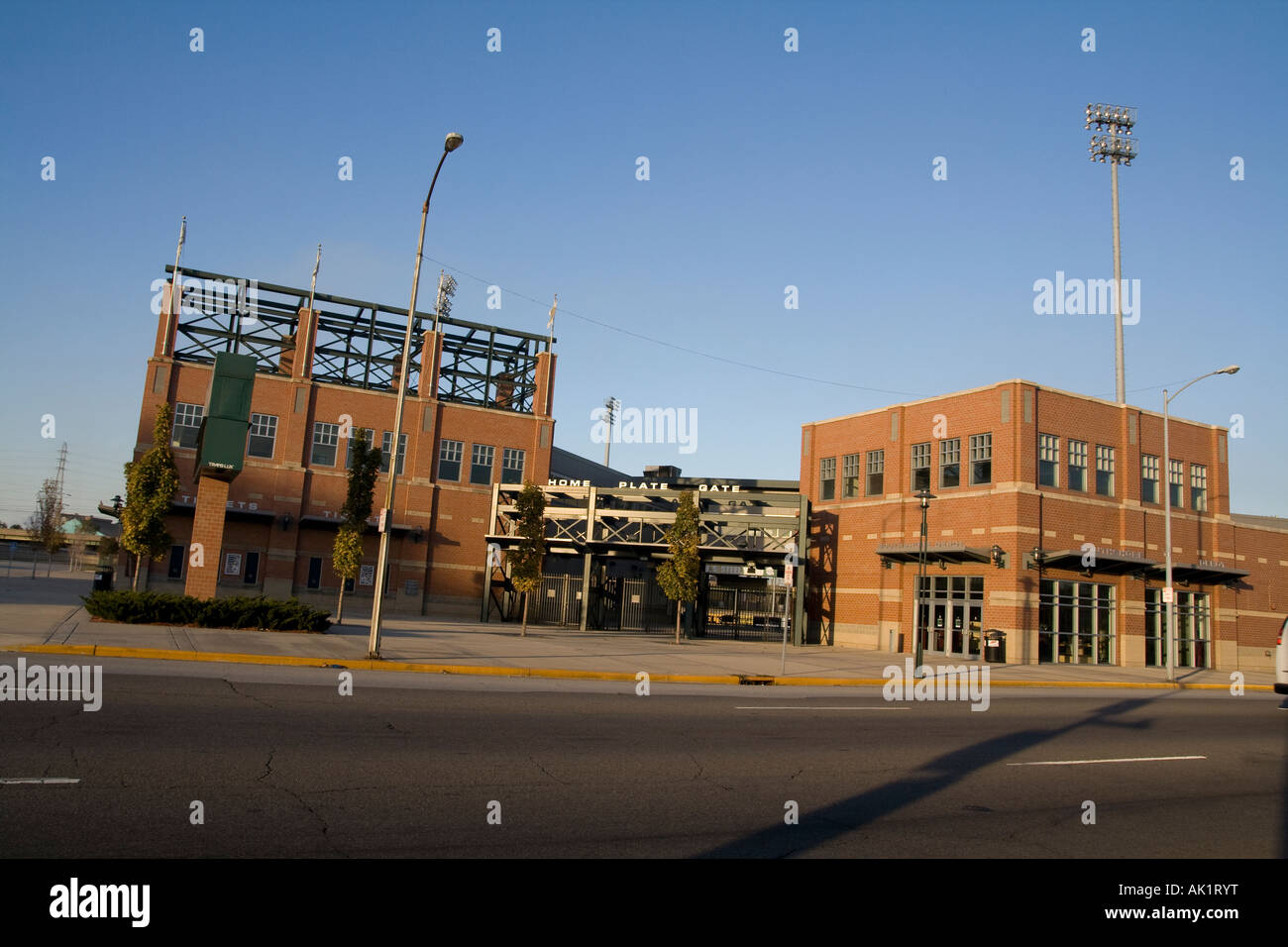 Gary Indiana baseball team SouthShore RailCats stadium Stock Photo - Alamy