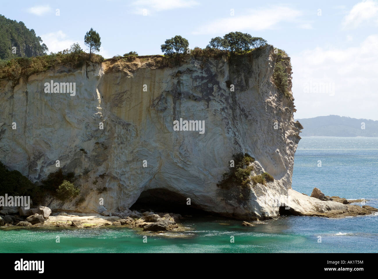 Gemstone bay, Coromandel Peninsula, New Zealand, landscape Stock Photo ...