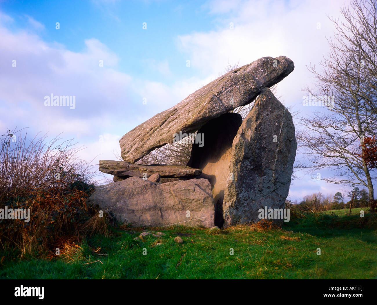 Dolmen, Mullinavat, Co Kilkenny, Ireland Stock Photo - Alamy