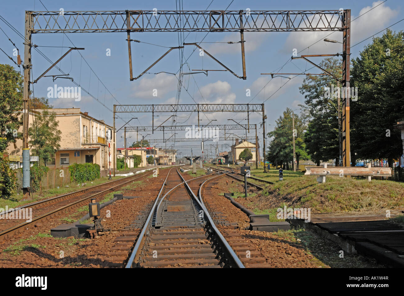 Railway lines poland hi-res stock photography and images - Alamy