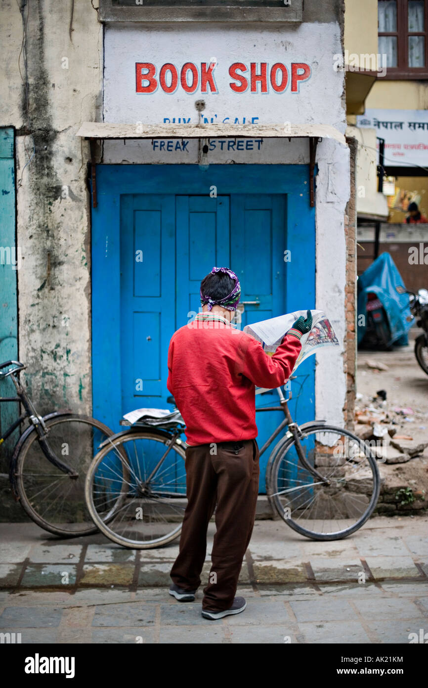 Freak street kathmandu nepal hi-res stock photography and images - Alamy