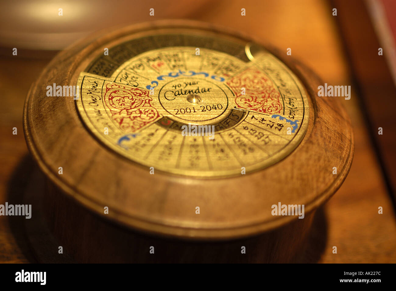 old calendar vintage Stock Photo - Alamy