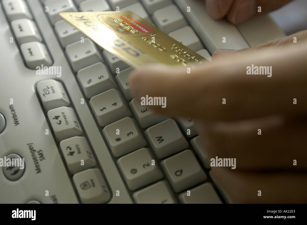 A person making an online payment Stock Photo - Alamy