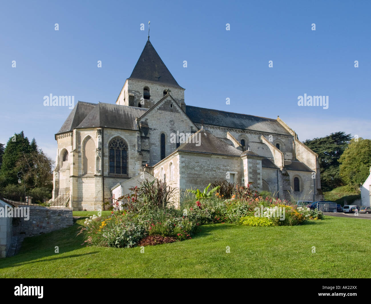 The Church of St-Denis, Amboise, Indre-et-Loire, France Stock Photo - Alamy