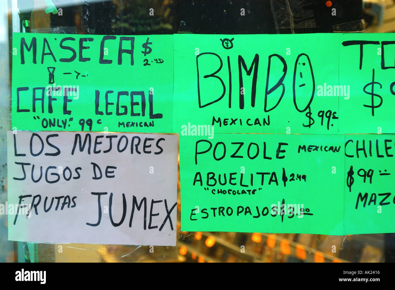 Bronx New York City Bodega Corner deli Grocery groceries Stock Photo ...