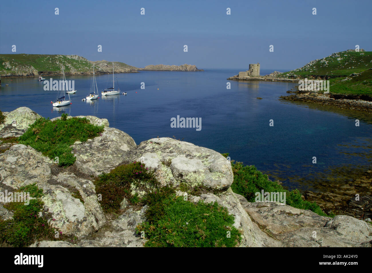 Tresco island i hi-res stock photography and images - Alamy