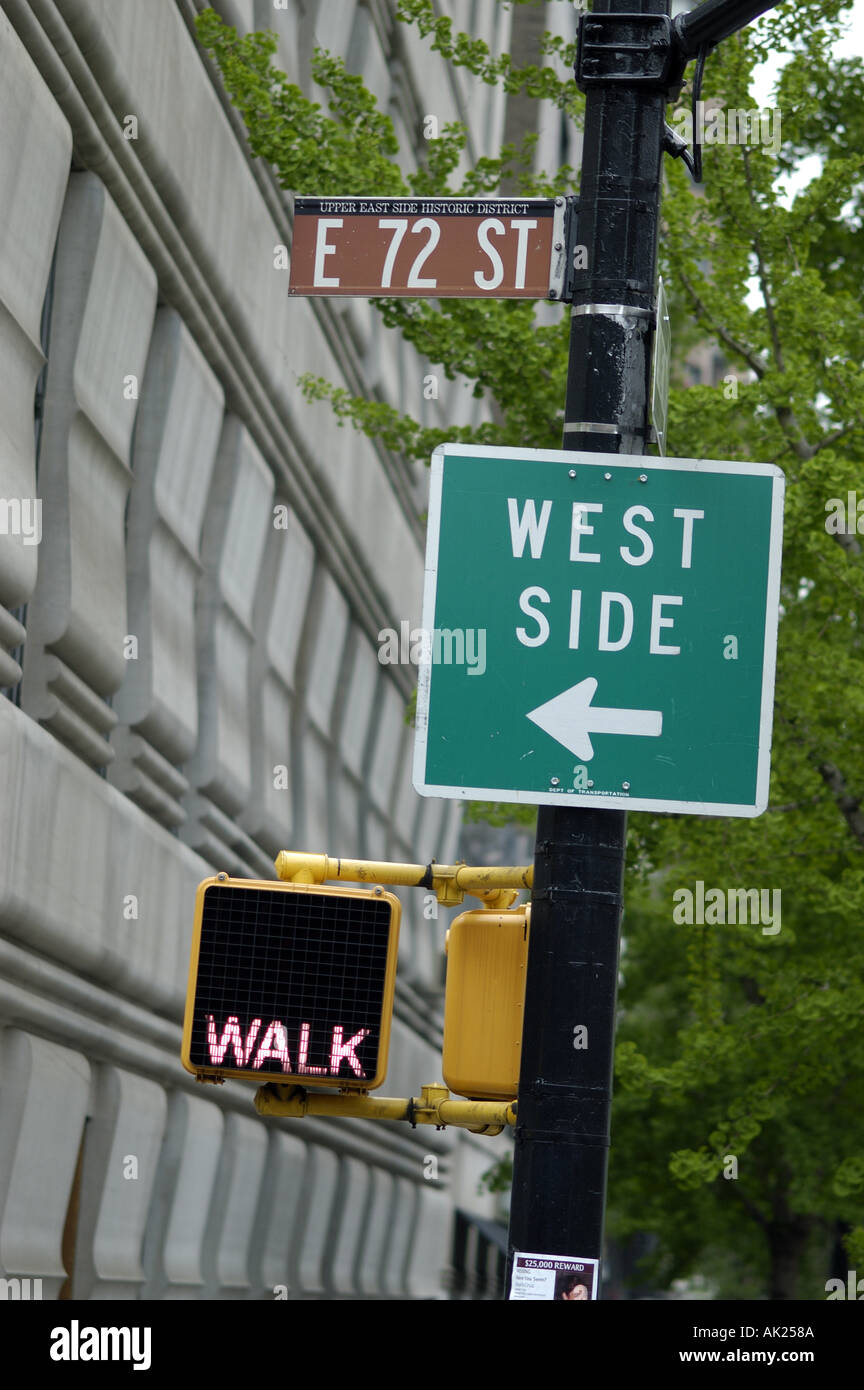 Vertical Street Sign