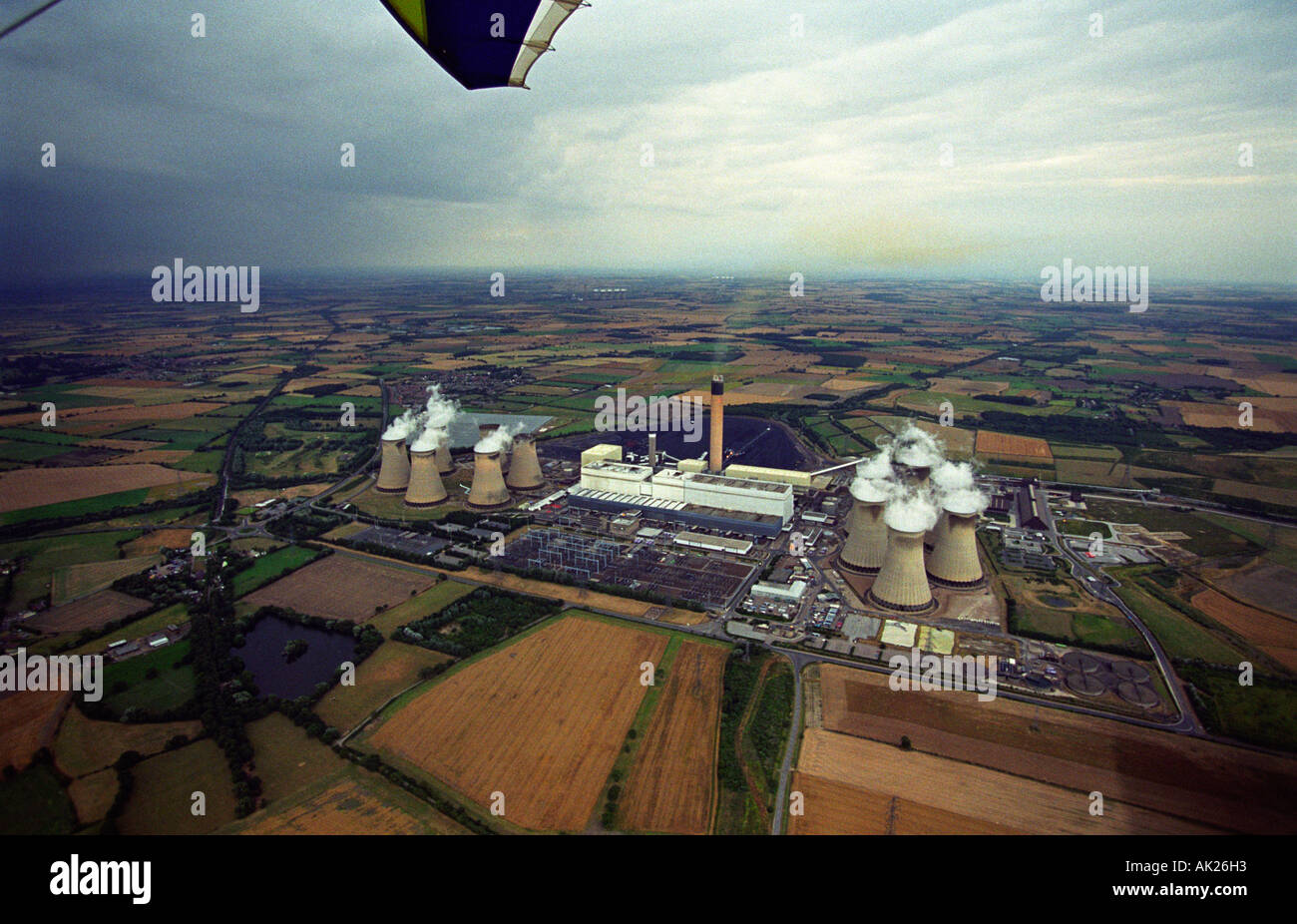 Aerial view drax power station hi-res stock photography and images - Alamy