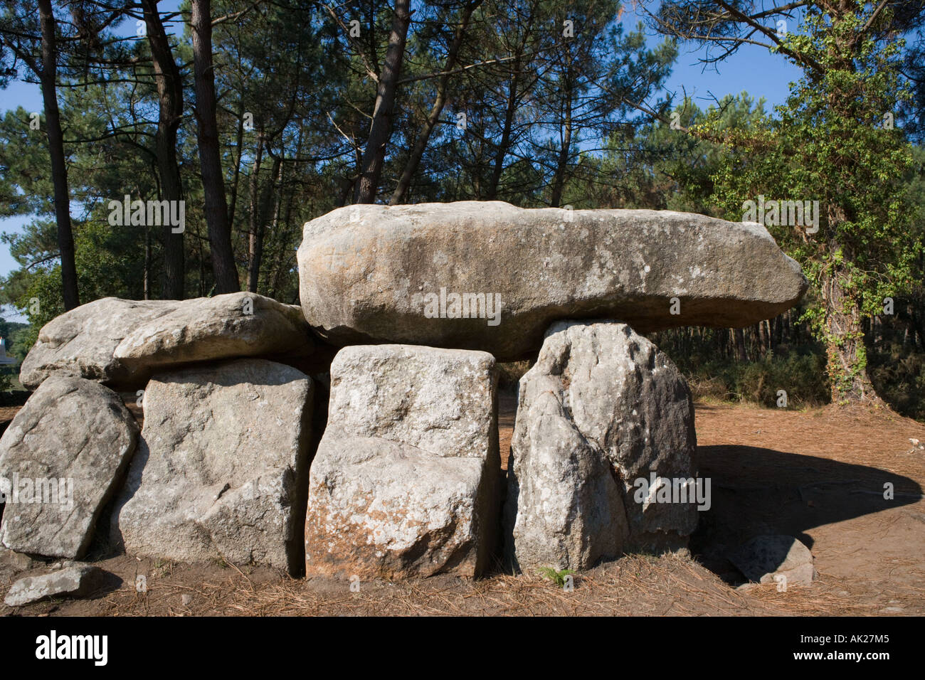 Megaliths Carnac Morbihan Brittany France Stock Photo - Alamy