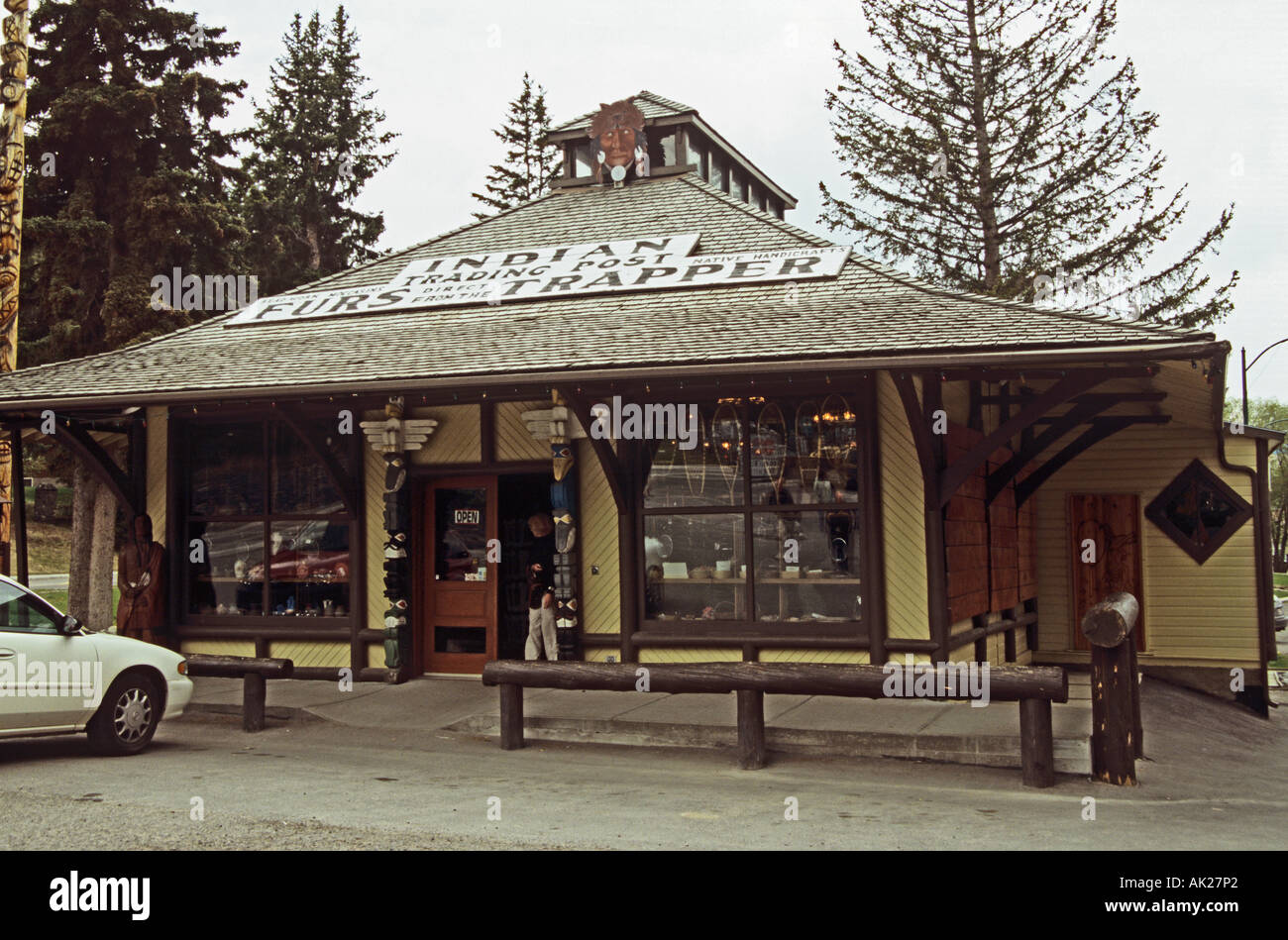 Trading post alberta canada hi-res stock photography and images - Alamy