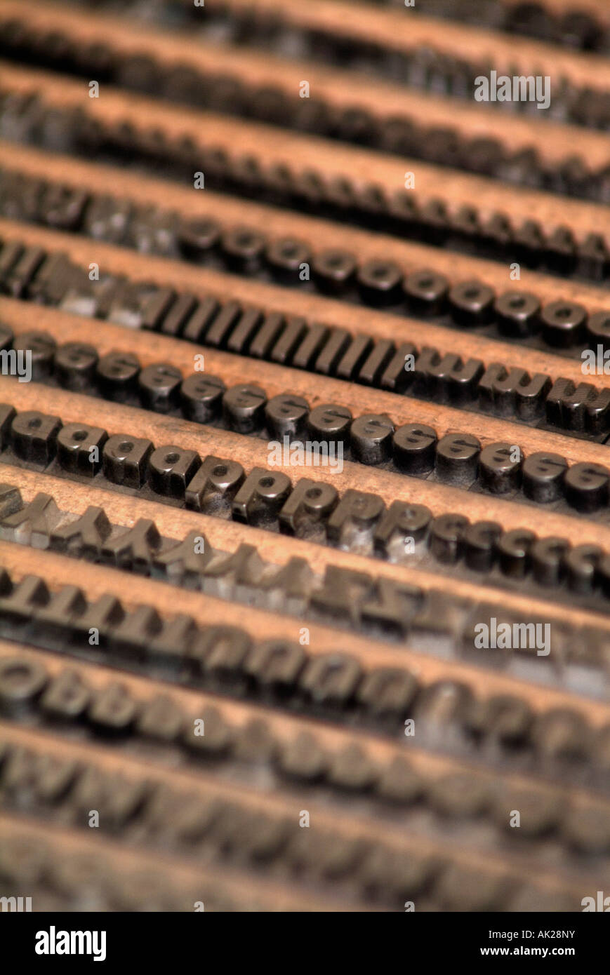 Movable type hi-res stock photography and images - Alamy
