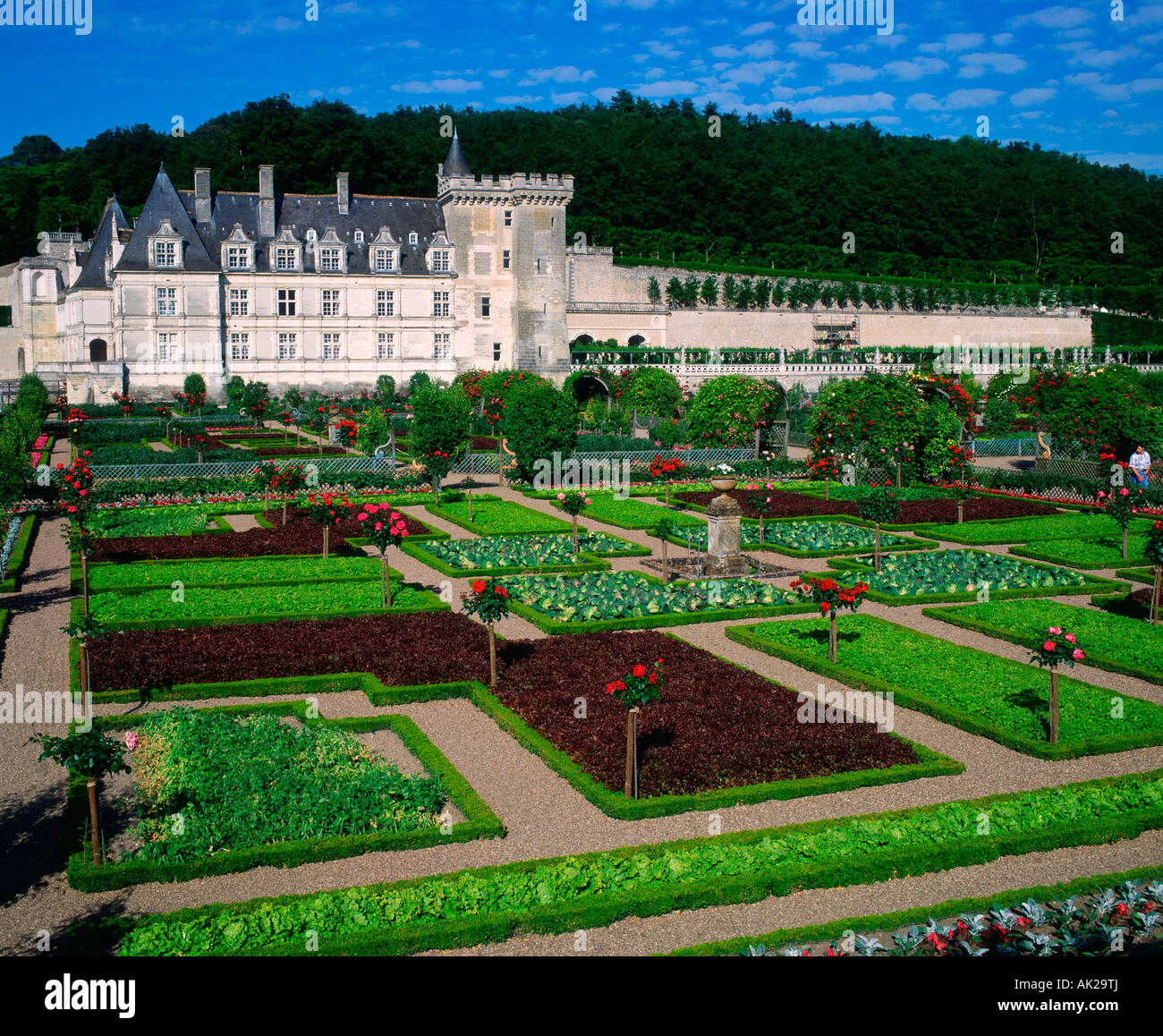 Chateau de Villandry / Villandry Stock Photo - Alamy