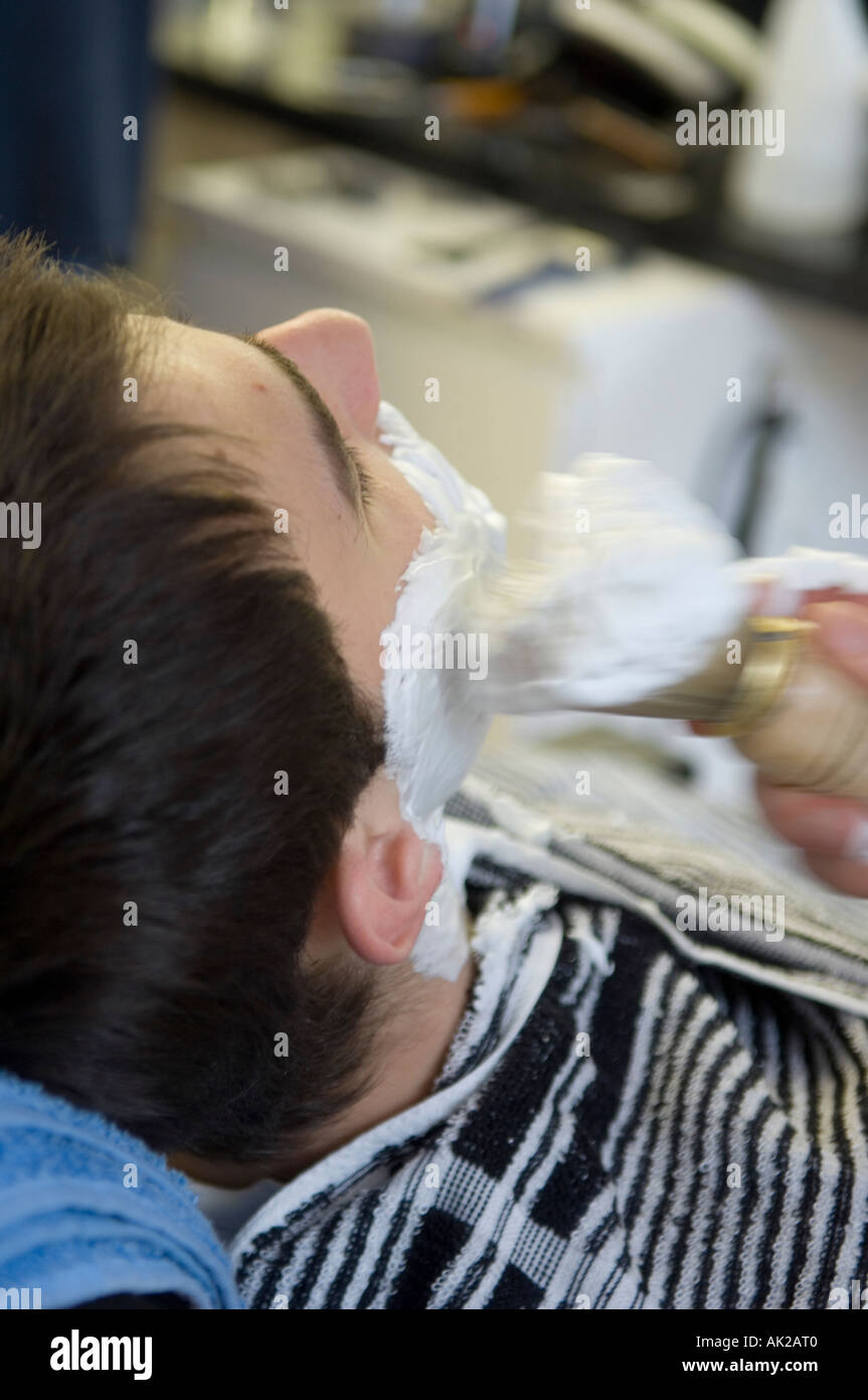 Hot shave hi-res stock photography and images - Alamy