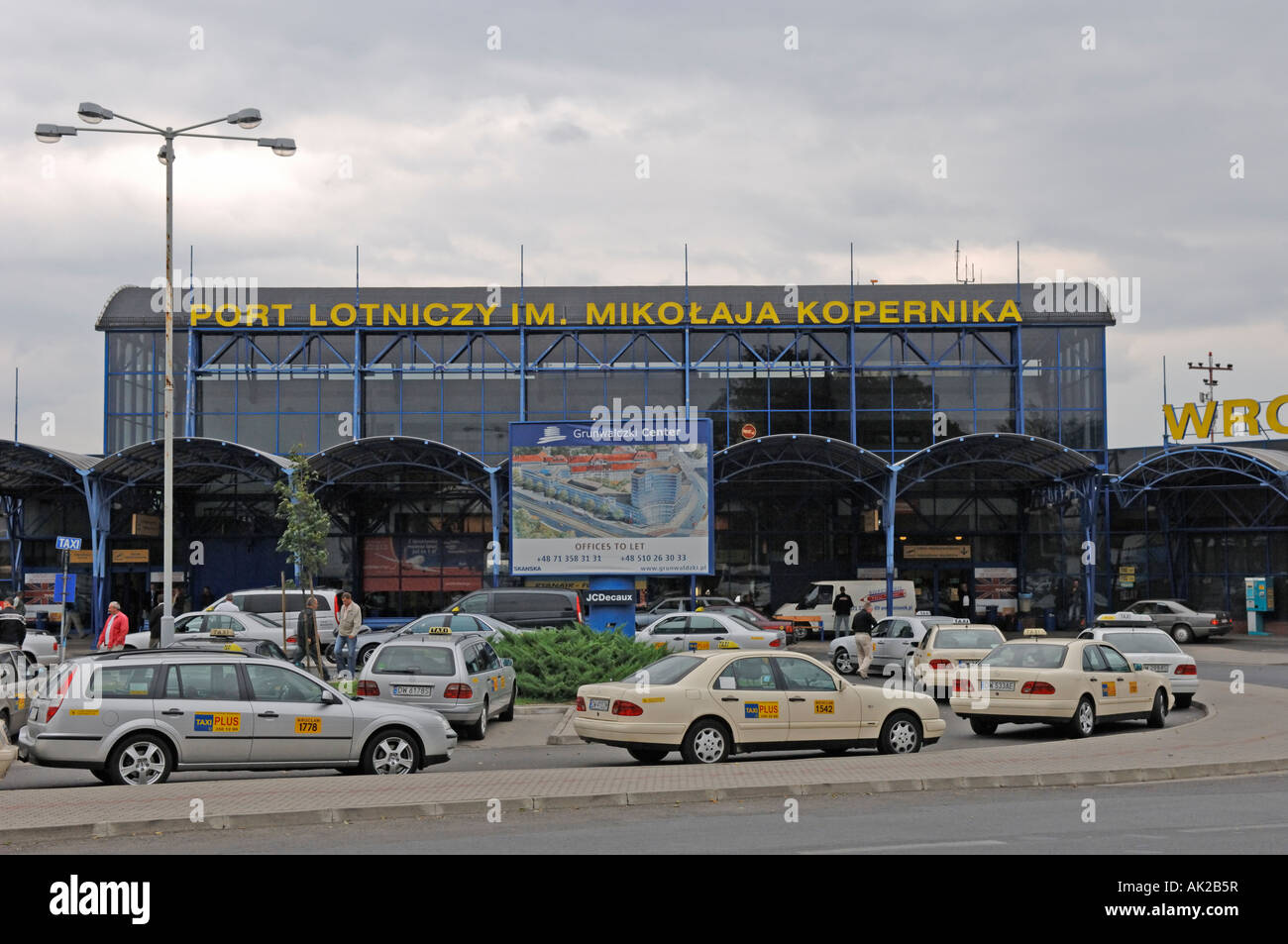 Copernicus airport Wroclaw Poland 2007 Stock Photo - Alamy