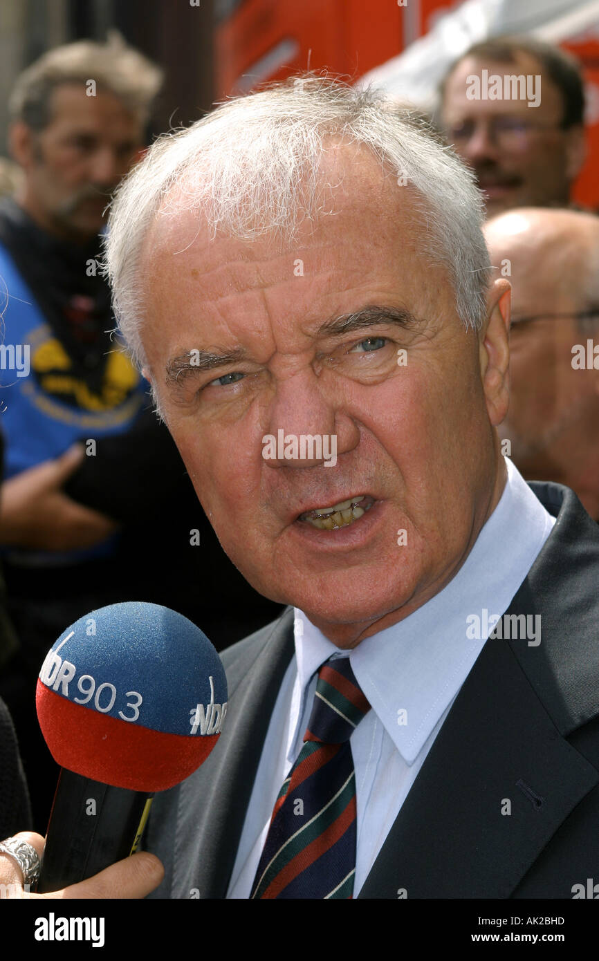 Brandenburg prime minister manfred stolpe hi-res stock photography and ...