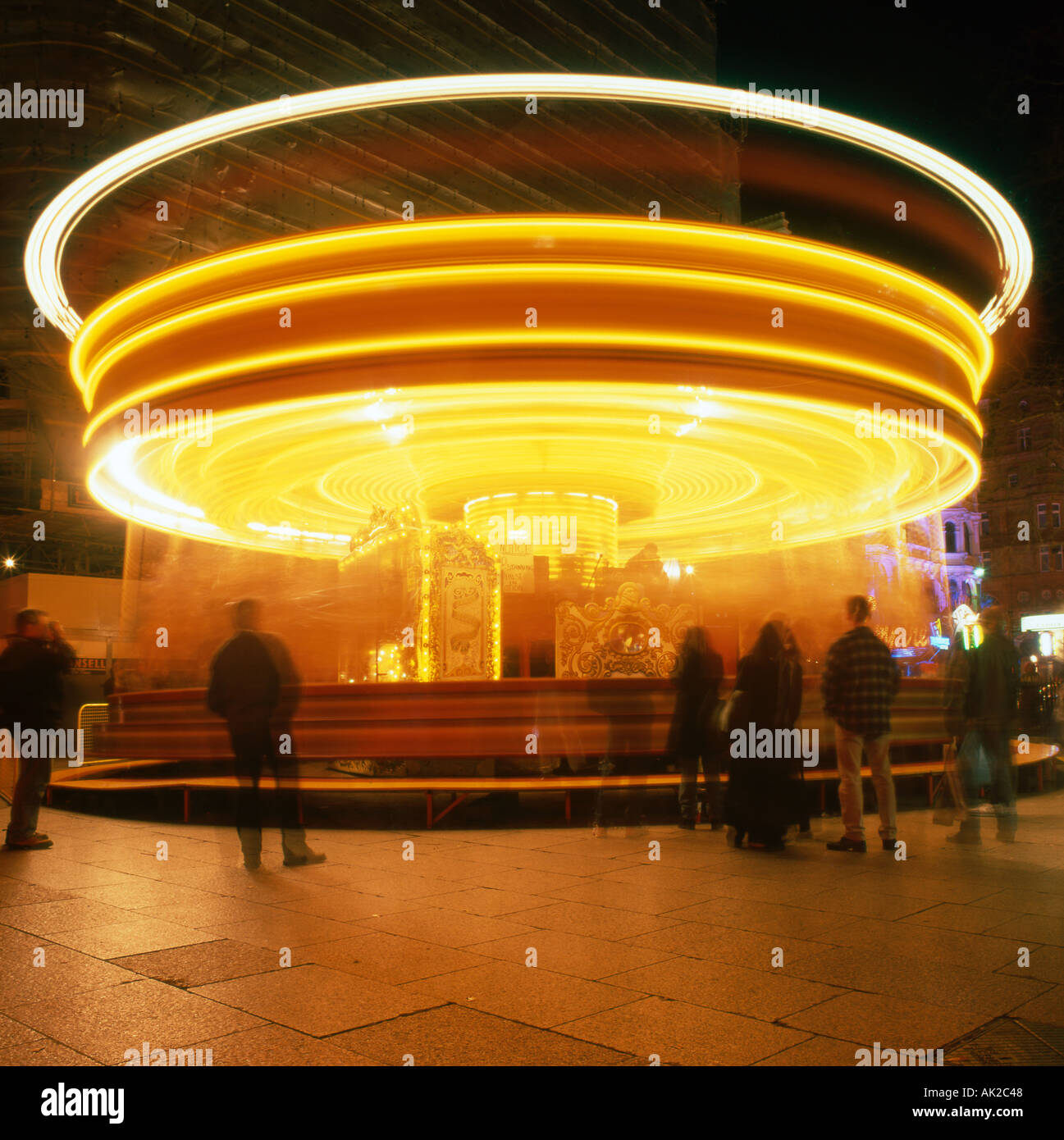 merry go round Stock Photo - Alamy