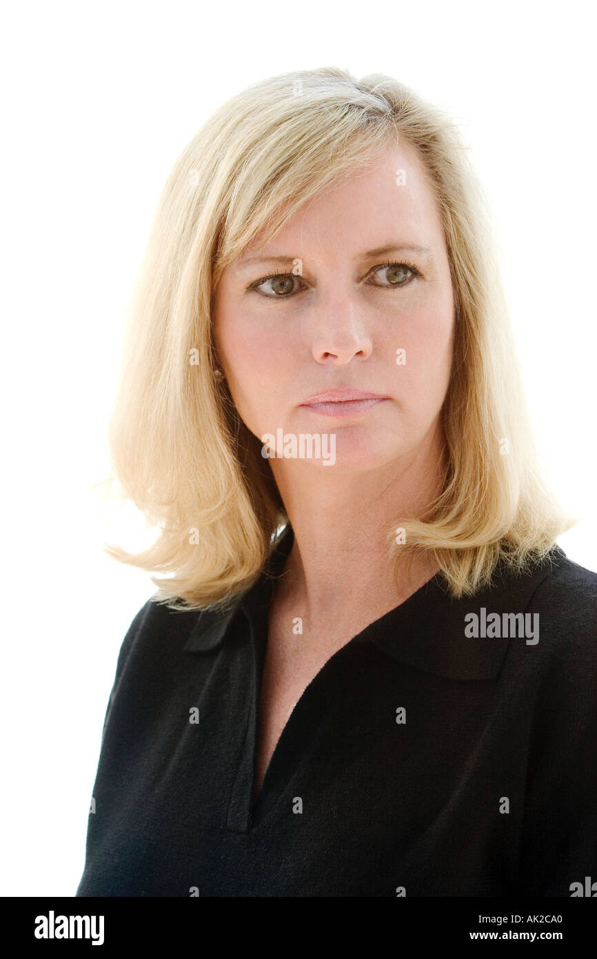 high key portrait of woman Stock Photo - Alamy