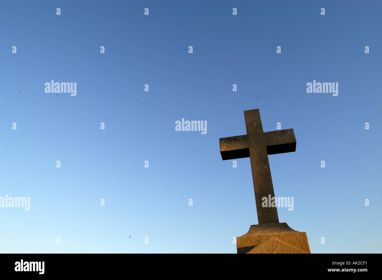NY religion church spire cross horizontal Stock Photo - Alamy