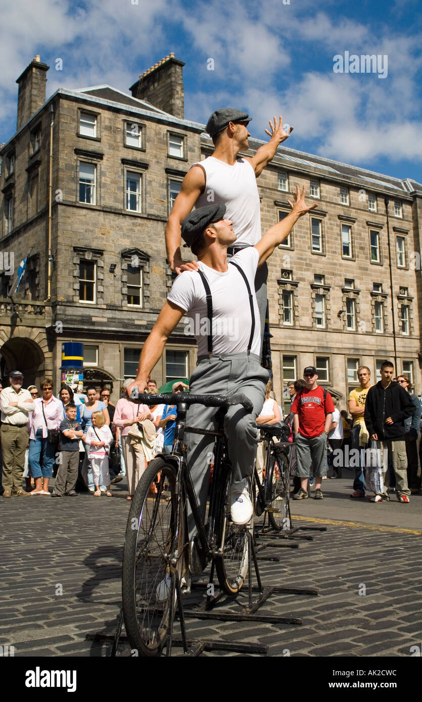 Street performance of Athletic Dance Theatre group Kataklo Stock Photo ...