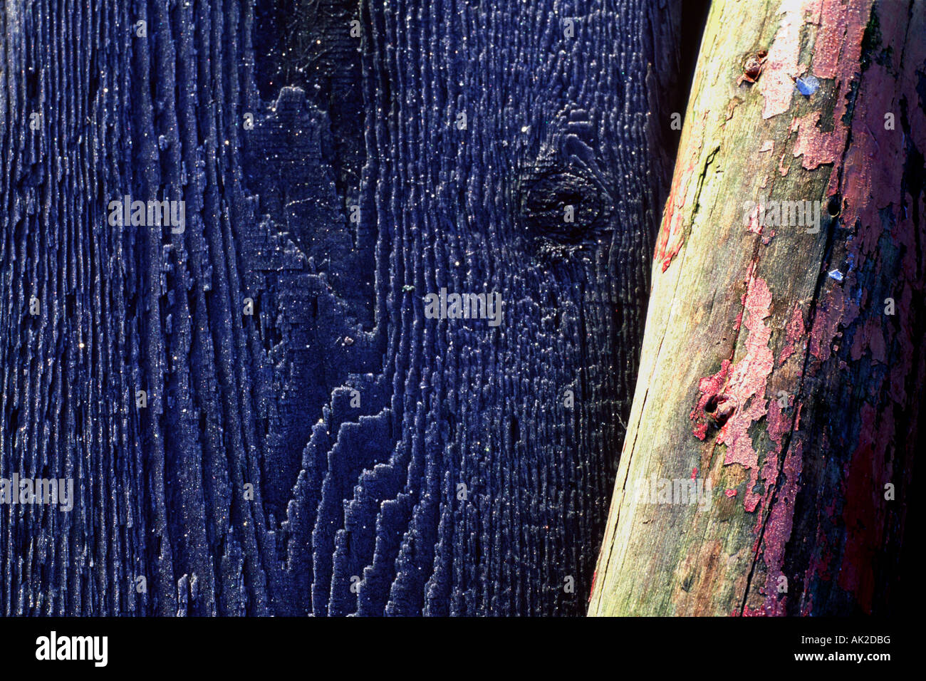 Wood grain in frost Stock Photo - Alamy