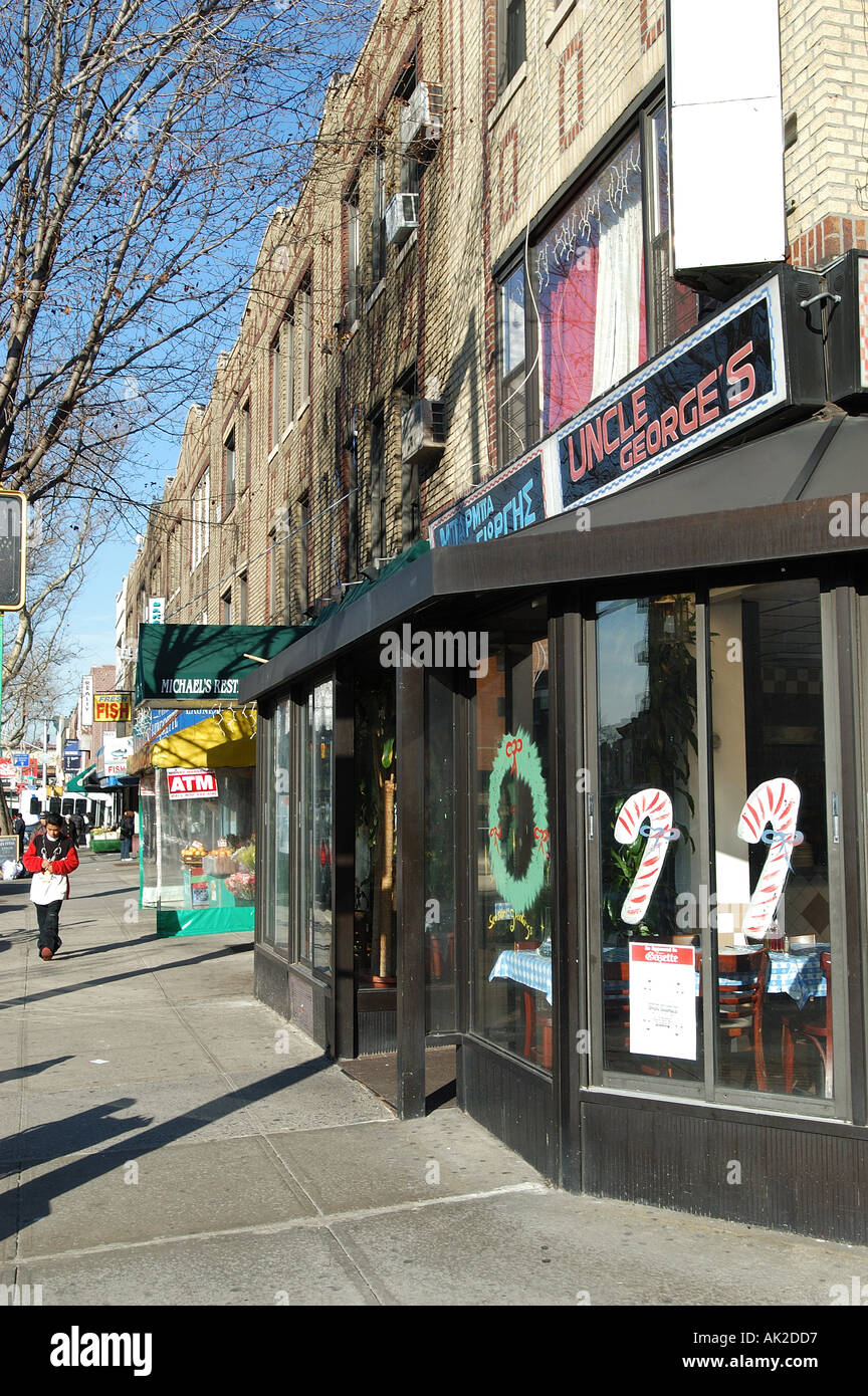 NY Astoria Greek Queens Borough neighborhood neighbourhood café ...