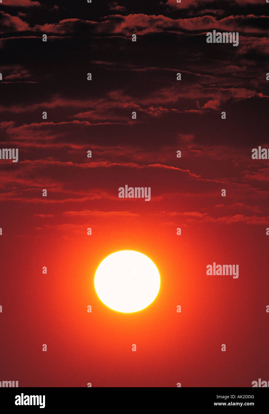 Close-up of sun sunset Stock Photo - Alamy