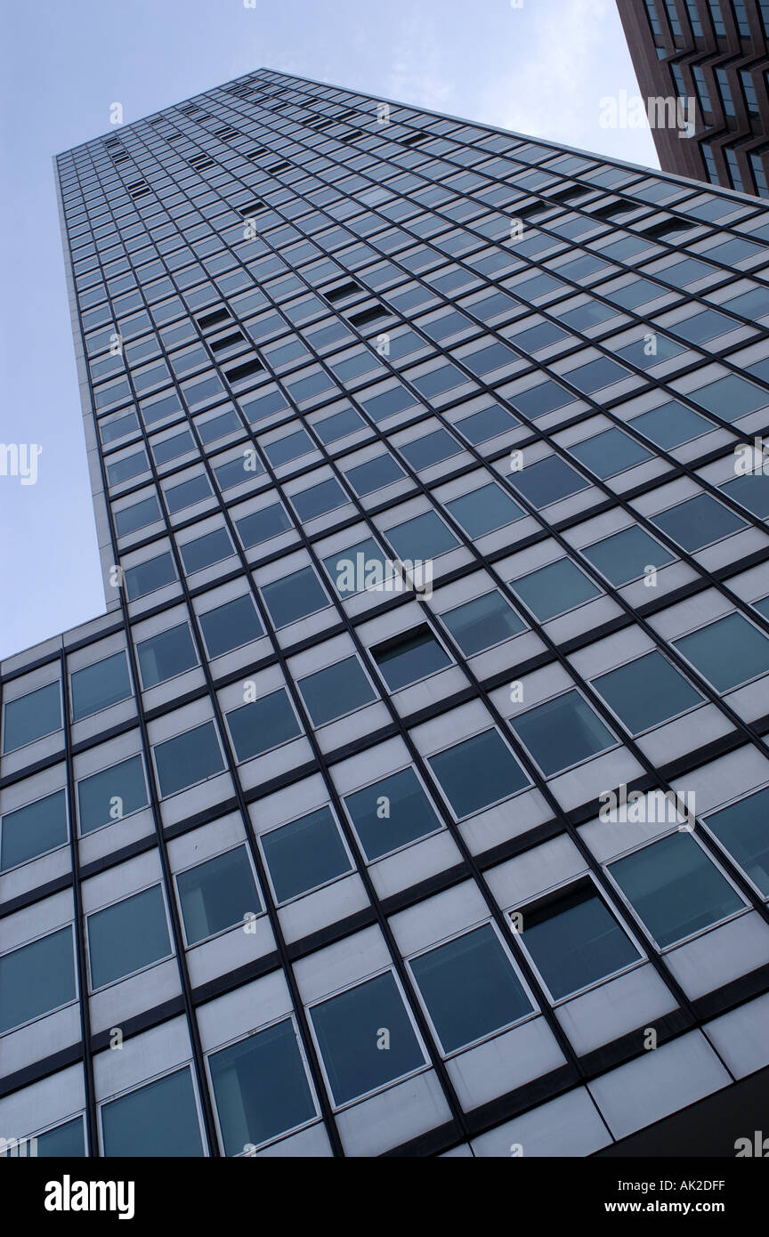 NY highrise high rise high rise office building vertical Stock Photo ...