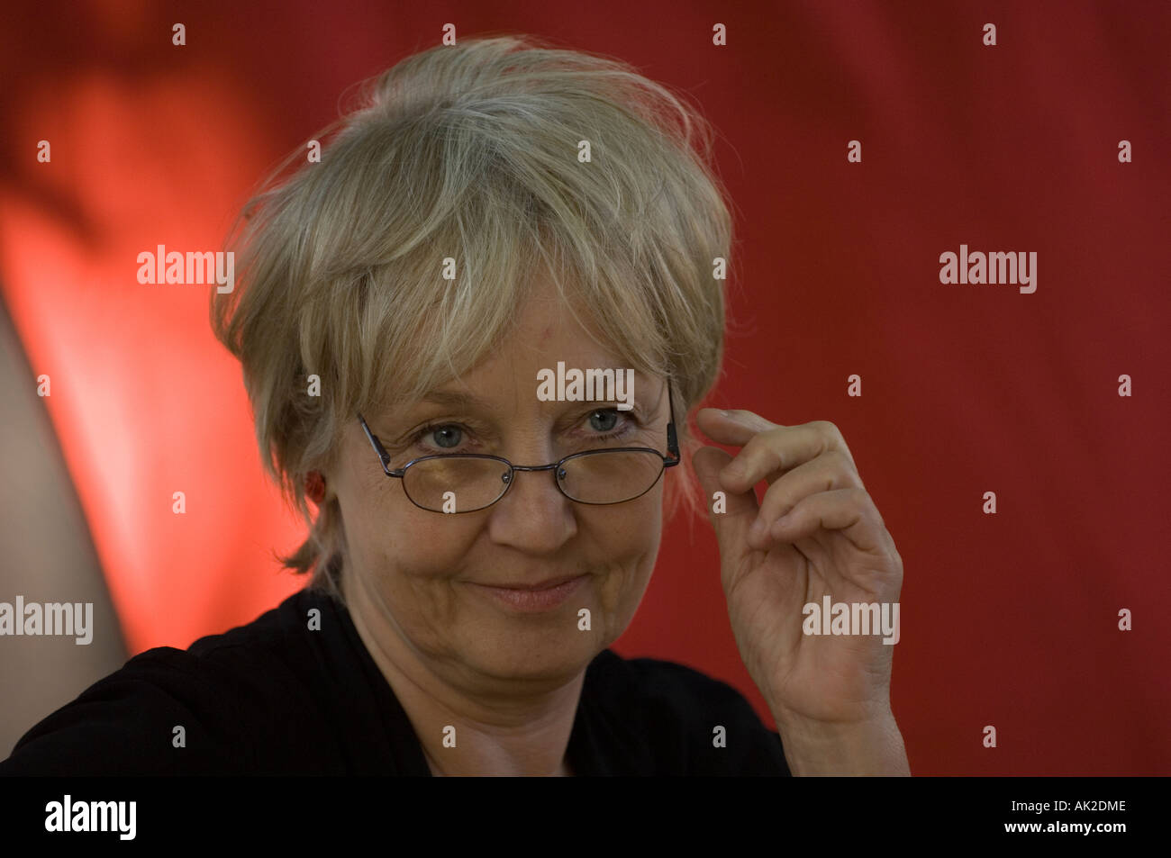 Author Anne Fine former Children s Laureate at Edinburgh International ...