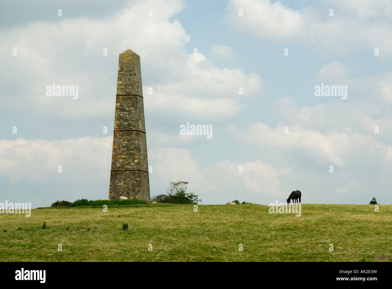 The Obelisk or Brightling Needle built by John Mad Jack Fuller 1757 ...