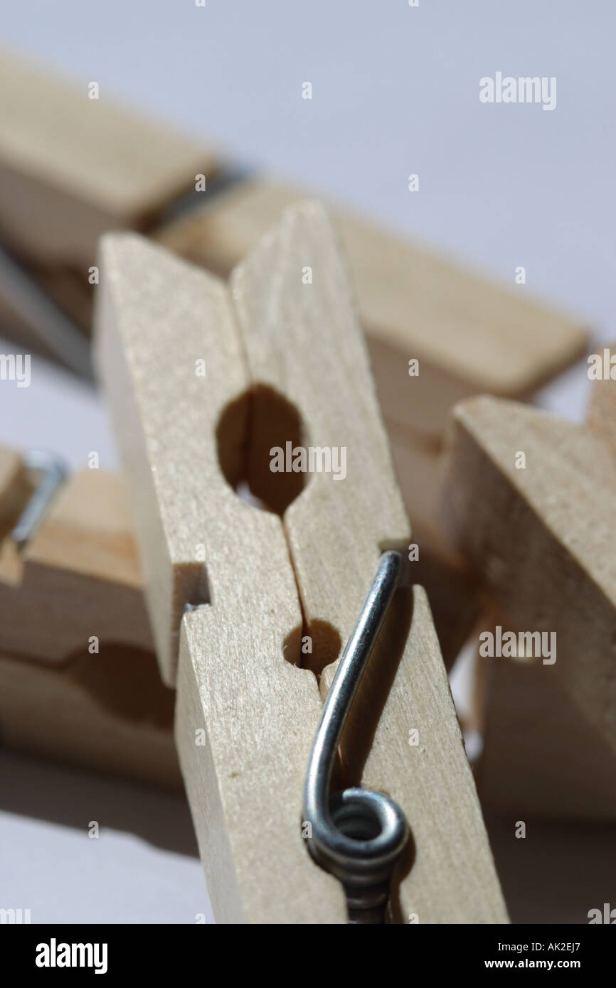 Wooden and metal pegs hi-res stock photography and images - Alamy