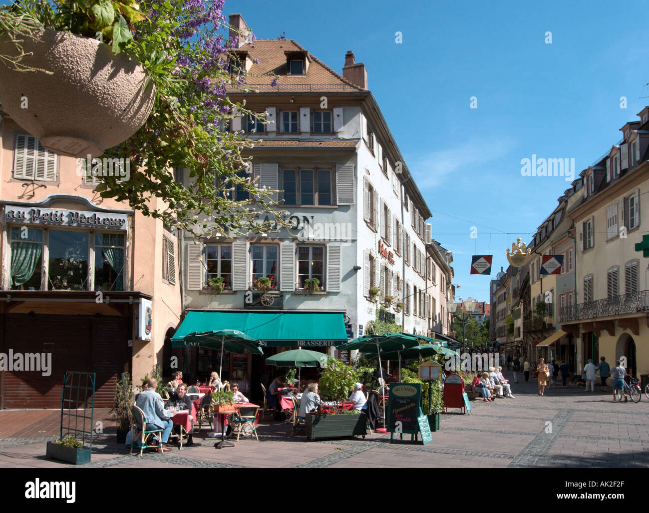 Strasbourg cafe terrace hi-res stock photography and images - Alamy