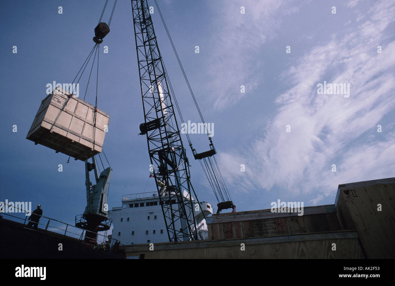 Offloading hi-res stock photography and images - Alamy