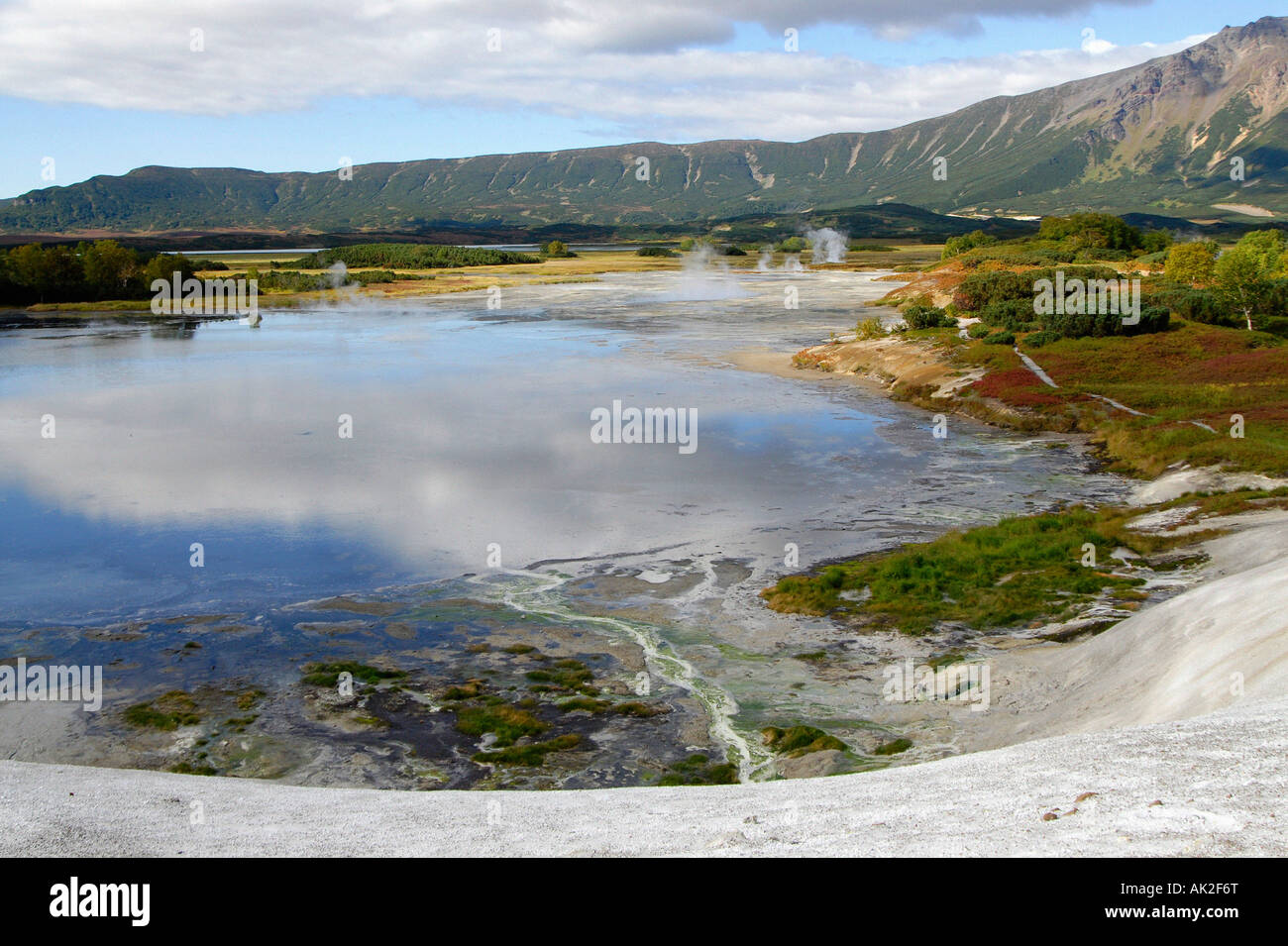Geyser Valley / Uzon Caldera Stock Photo - Alamy