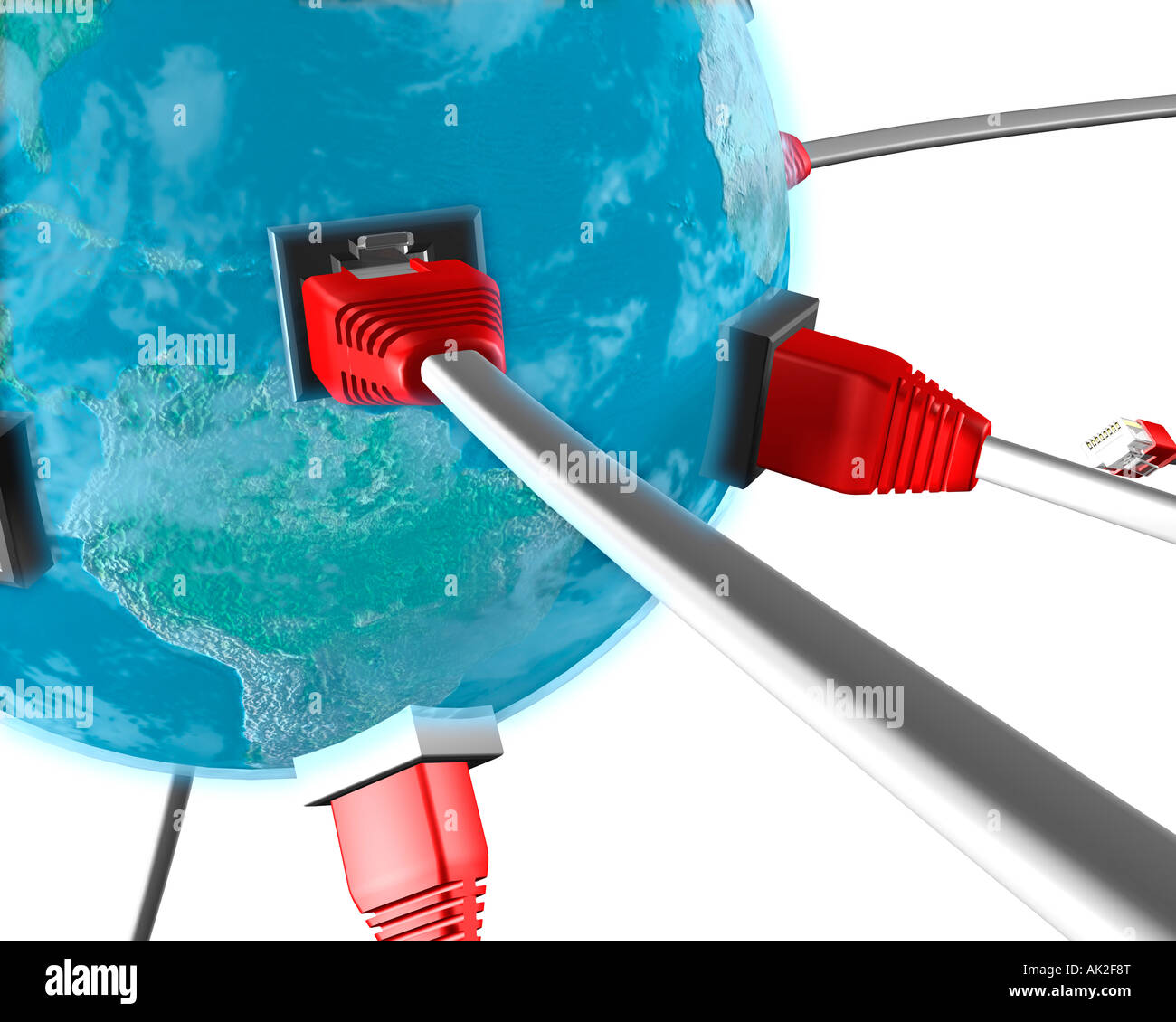 Earth connectors hi-res stock photography and images - Alamy