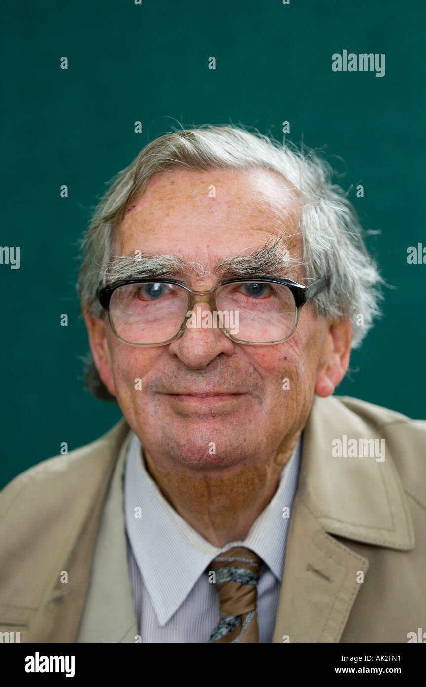Lord Denis Healey at Edinburgh International Book Festival 2006 Stock ...