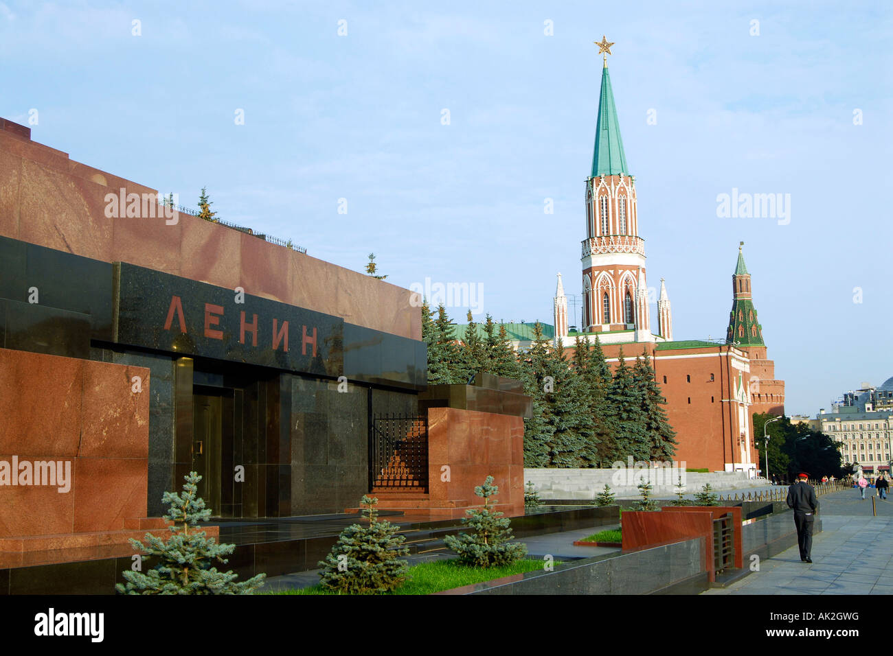 Moscow, Lenin's Mausoleum Stock Photo - Alamy