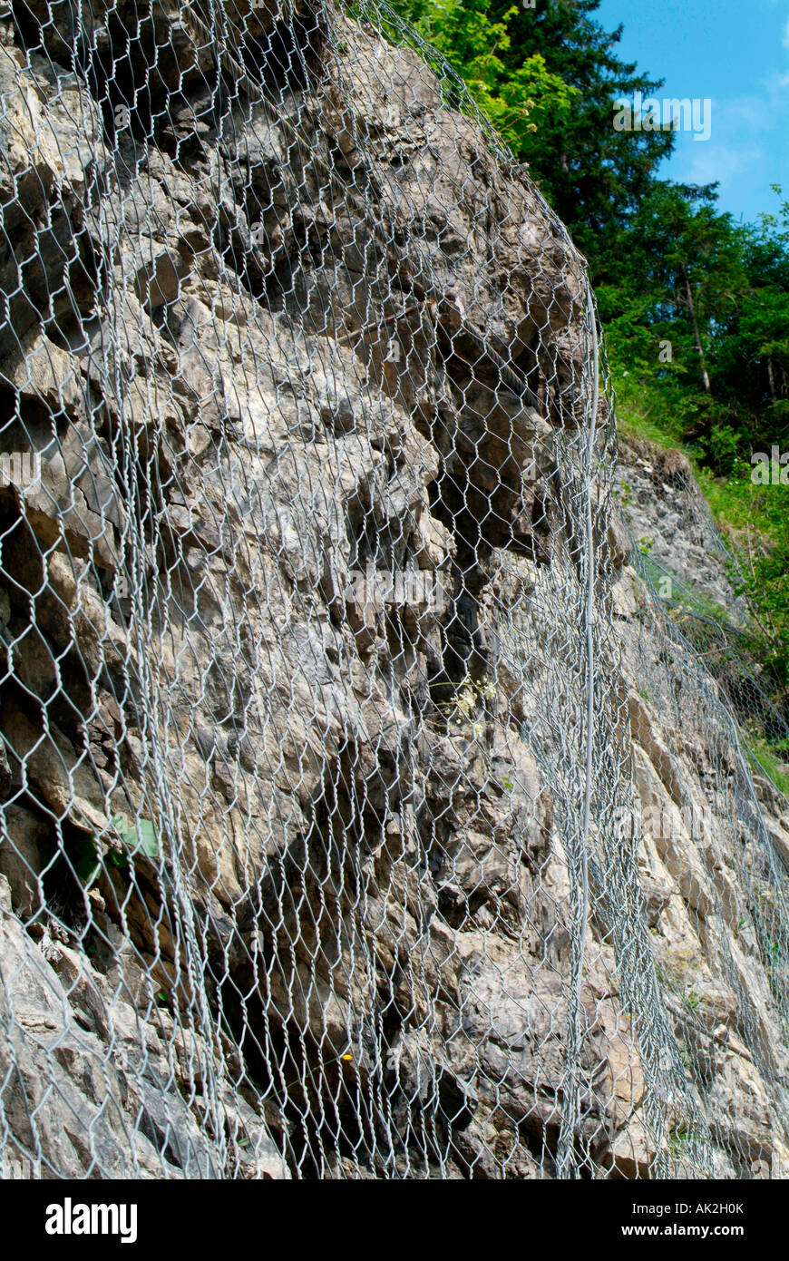 Protection against falling rocks hi-res stock photography and images ...