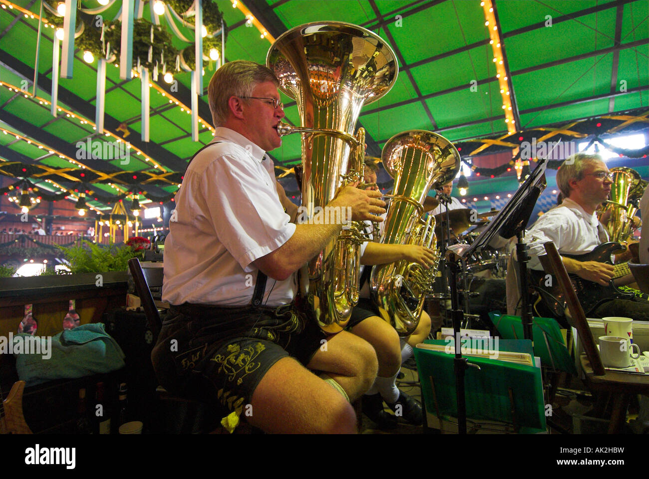 Oktoberfest munich band hi-res stock photography and images - Alamy