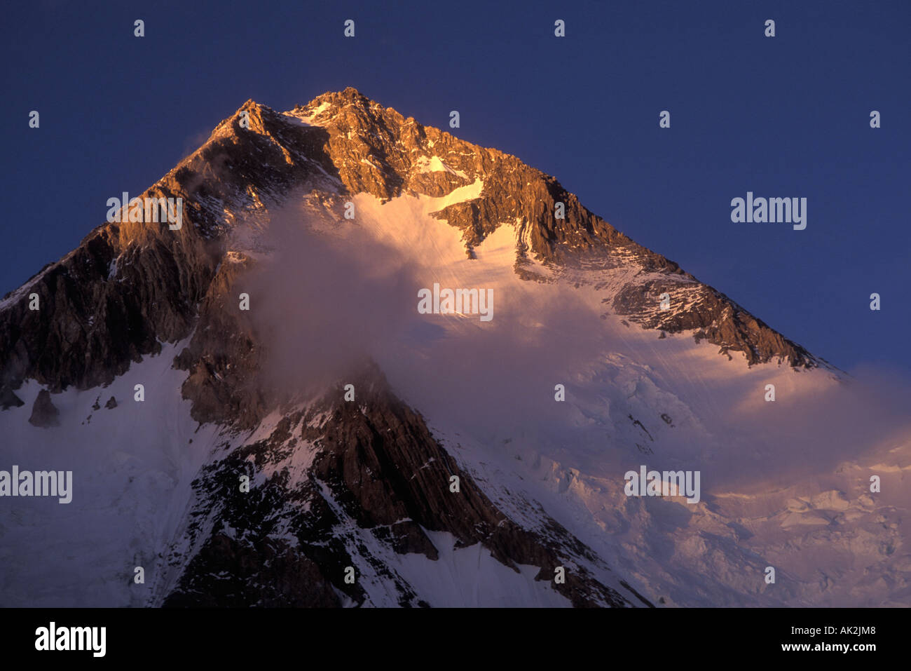 Gasherbrum 1, Himalayas Stock Photo - Alamy