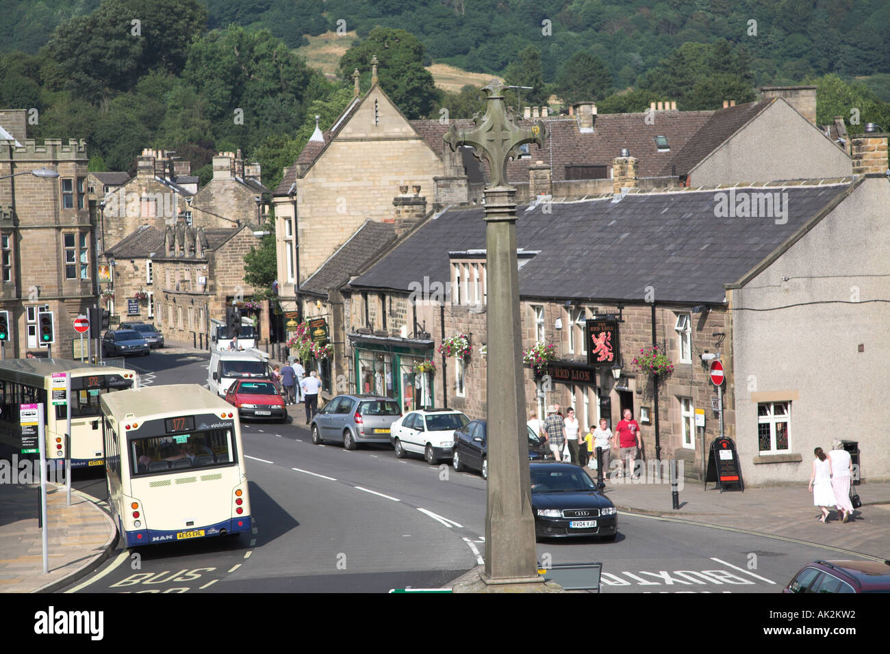 Bakewell, Peak District national park, Derbyshire, England Stock Photo ...