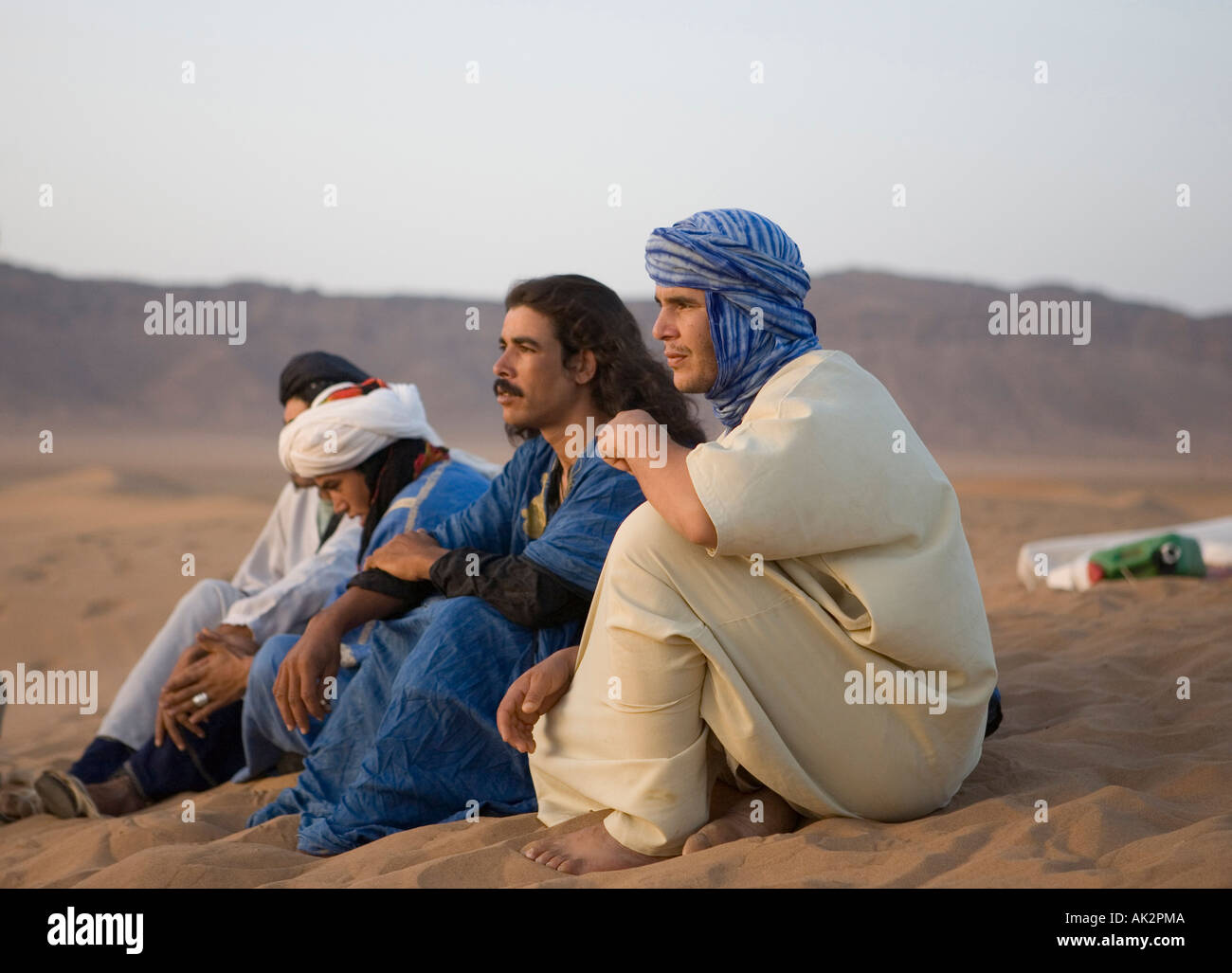 Nomads. Zagora, Sahara desert, Morocco. North Africa Stock Photo - Alamy