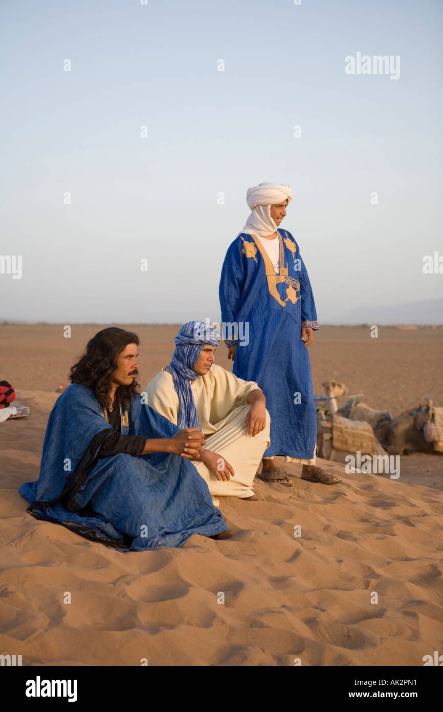 Nomads. Zagora, Sahara desert, Morocco. North Africa Stock Photo - Alamy