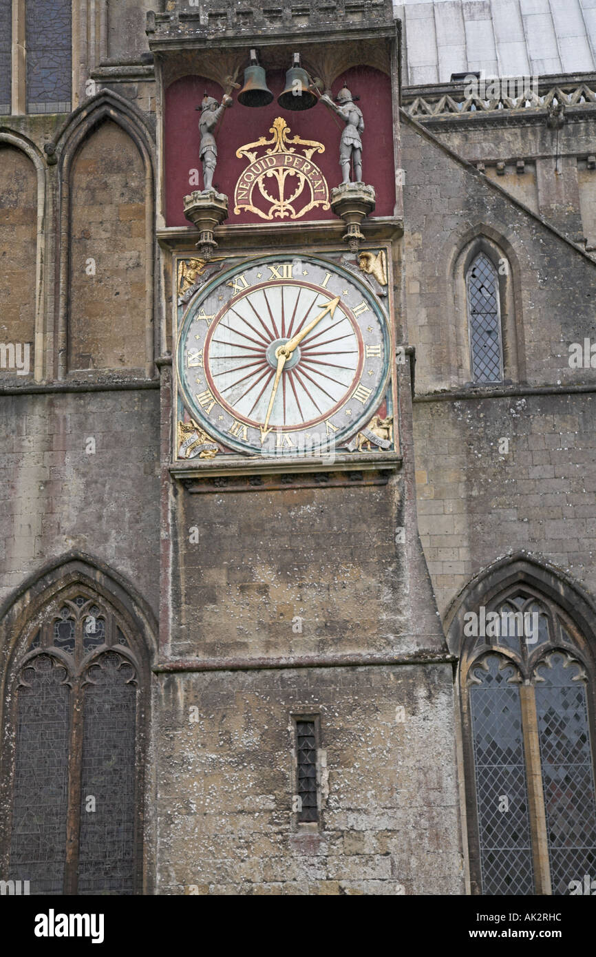 Wells Cathedral Clock High Resolution Stock Photography and Images - Alamy