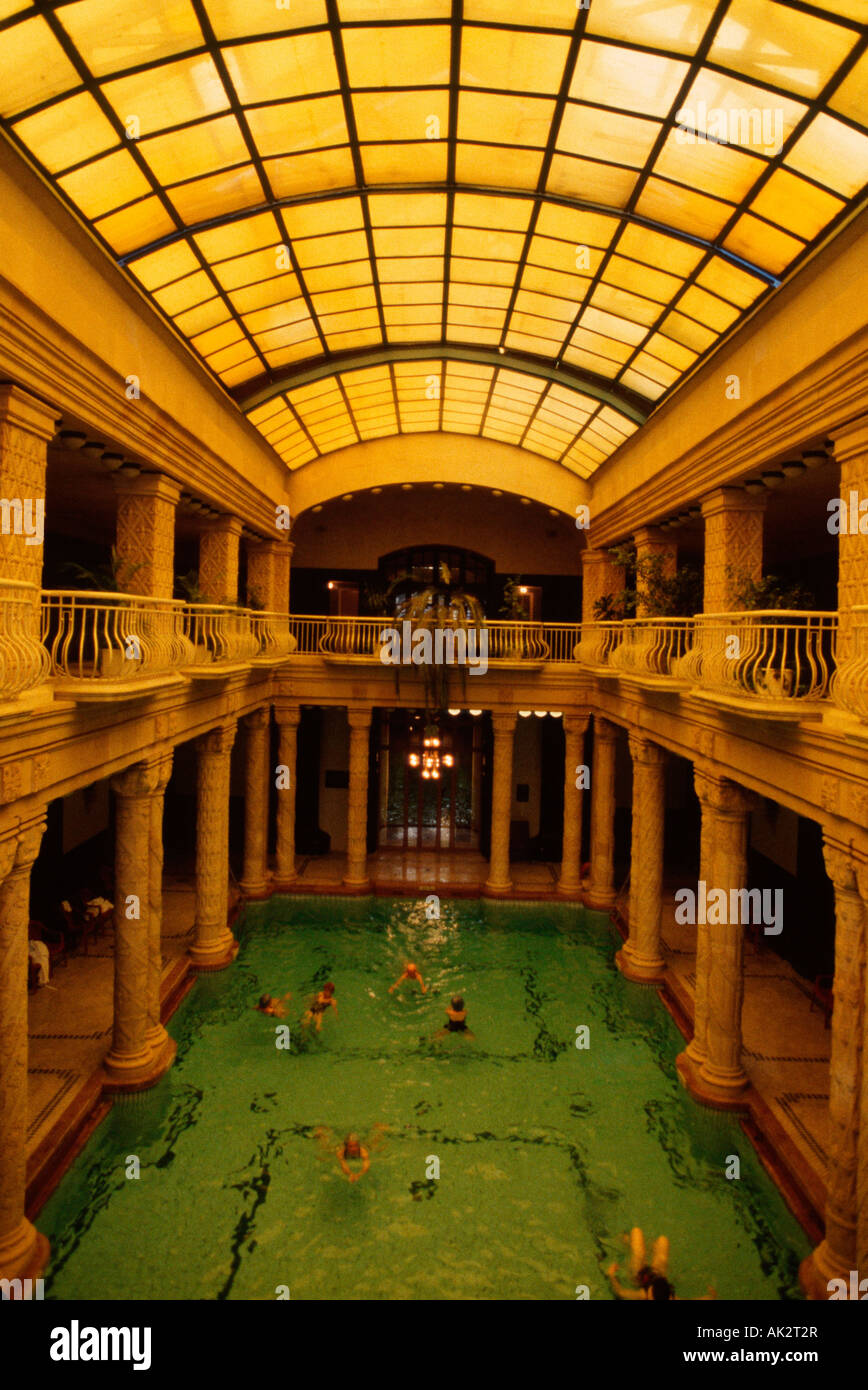 Gellert bath, Budapest Stock Photo - Alamy