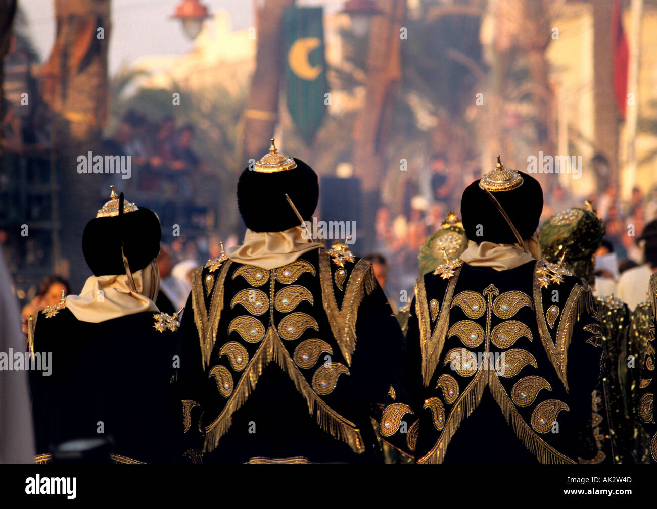 Moors & Christians at Villajoyosa, Alicante, Costa Blanca, Spain, Moros ...