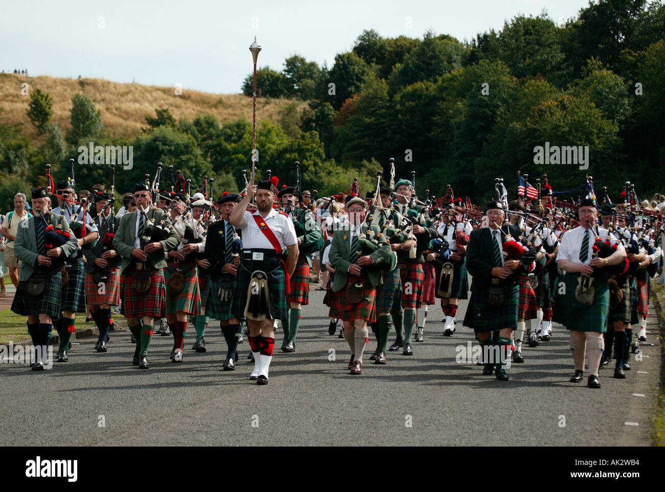 Marching pipe band hi-res stock photography and images - Alamy
